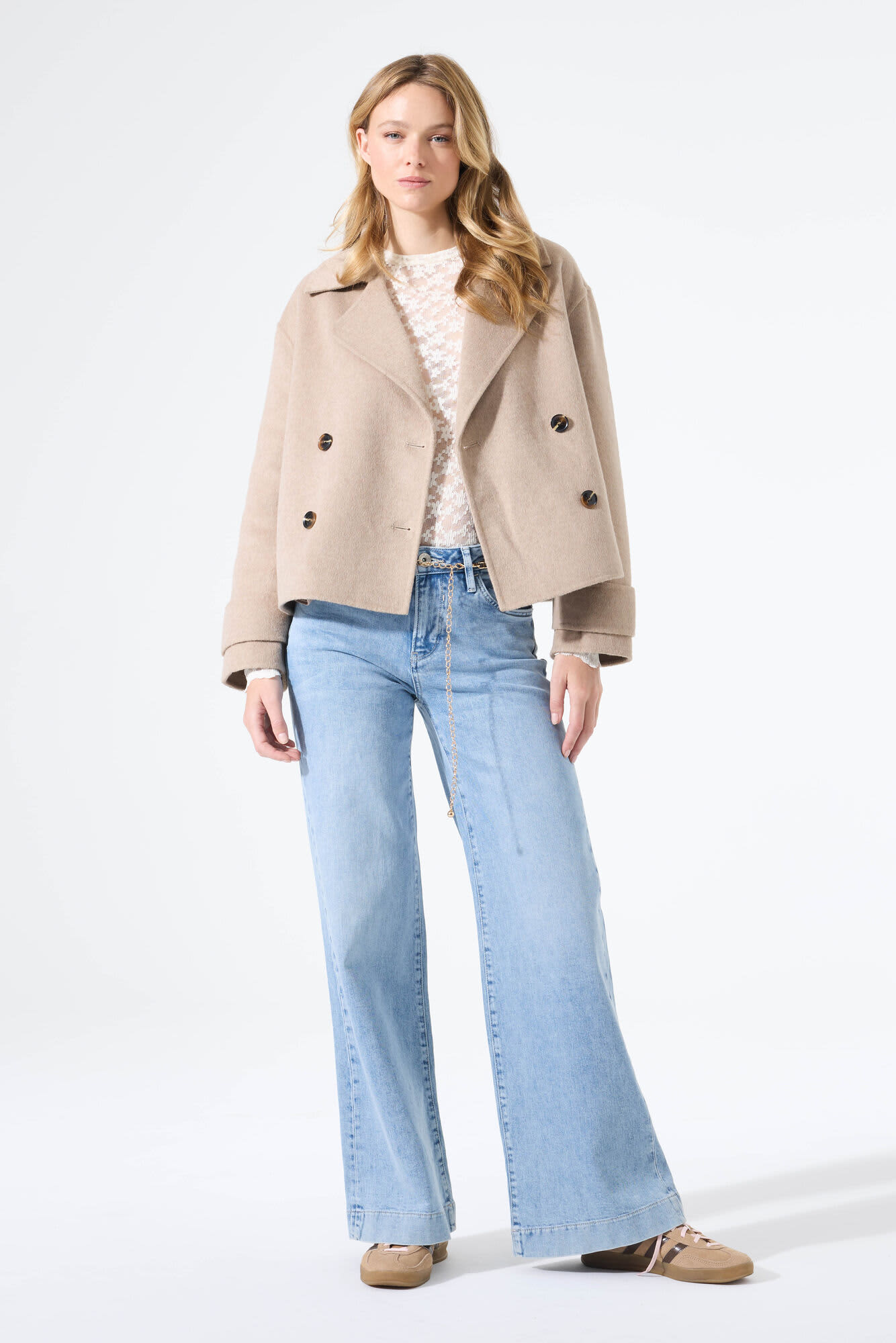 Georgina Jacket Desert Beige - Divine